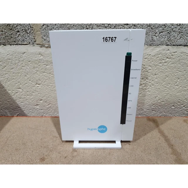 HYPEROPTIC ZTE HOME Gateway ZXHN H3600 Modem Router Black Wireless USB ...