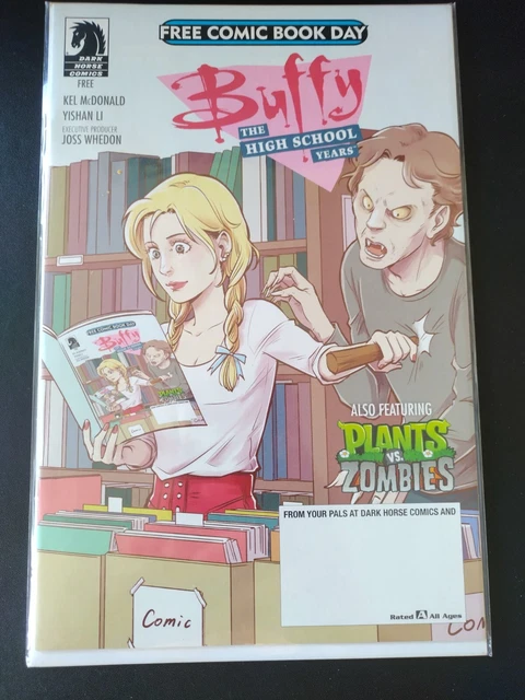 BUFFY THE HIGH School Years Featuring Plants Vs Zombies Free Comic Book ...