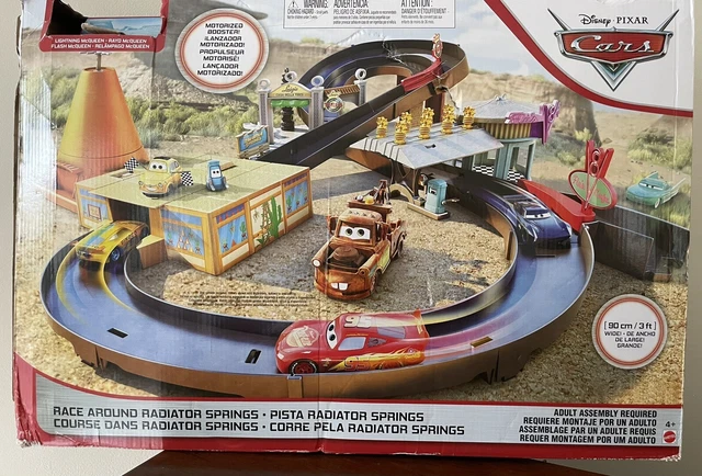 DISNEY PIXAR CARS Race Around Radiator Springs Playset $46.00 - PicClick