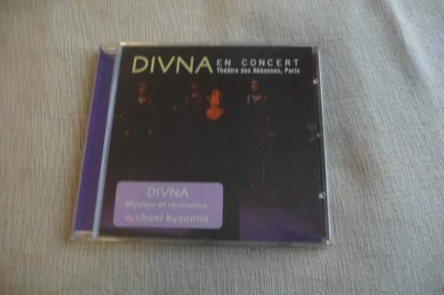 DIVNA EN CONCERT Theatre Des Abbesses. Mystere Et Revelation Du Chant Byzantin. EUR 14,00 ...
