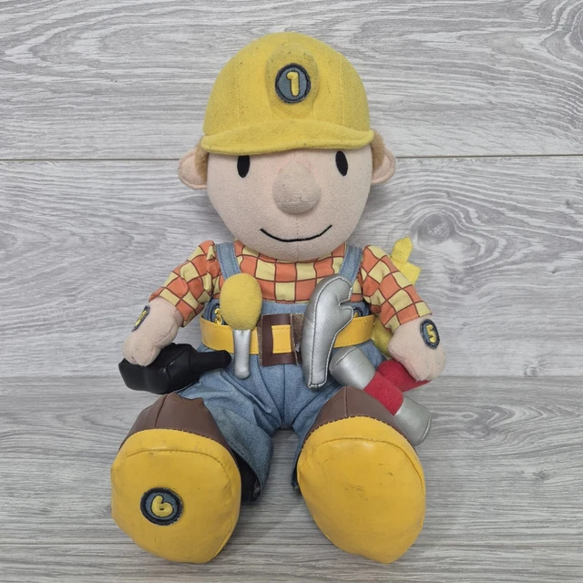 BOB THE BUILDER Read Along Talking Plush Toy 2000 Vintage Working £16. ...