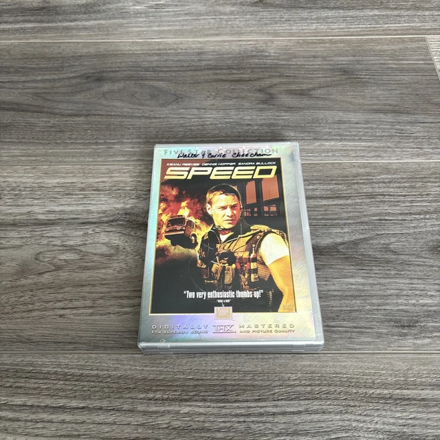 SPEED (DVD) FIVE Star Collection 2-Discs Keanu Reeves Sandra Bullock ...
