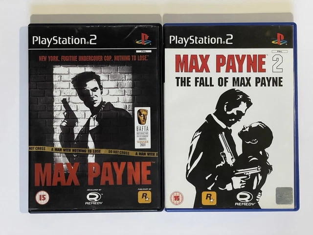 MAX PAYNE & Max Payne 2 Bundle - PlayStation 2 PS2 Games - Complete ...