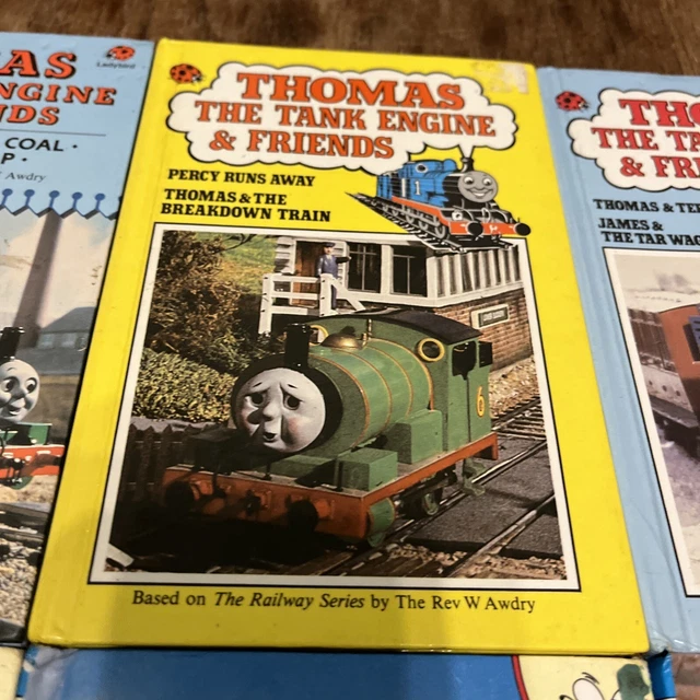 THOMAS THE TANK Engine Vintage Book Bundle Ladybird Buzz X 6 Mavis ...