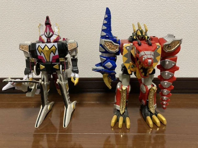 POWER RANGERS DINO Thunder Abaranger DX AbarenOh KillerOh Set Megazord ...