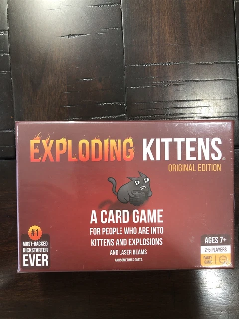 EXPLODING KITTENS ORIGINAL Card Game -Family-Friendly Party Games Core ...