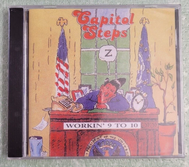 NEUF CAPITOL STEPS Parody Music Comedy Workin' 9 to 10 (CD 1988 ...
