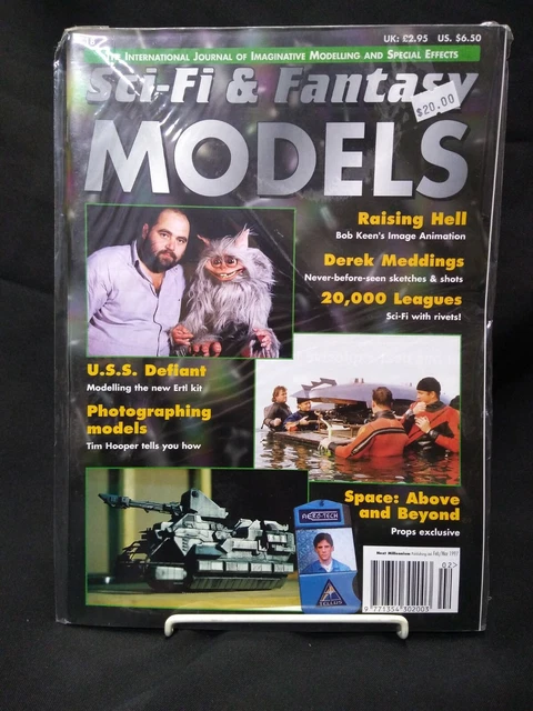 SCI-FI & FANTASY Models Magazine Issue 18 FEB/MAR 1997 RASINF HELL, PHOTOGRAPHIN £15.76 ...