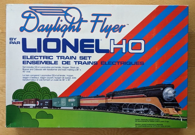 VINTAGE LIONEL HO Daylight Flyer 4454 GS-4 complete set - New Old Stock ...