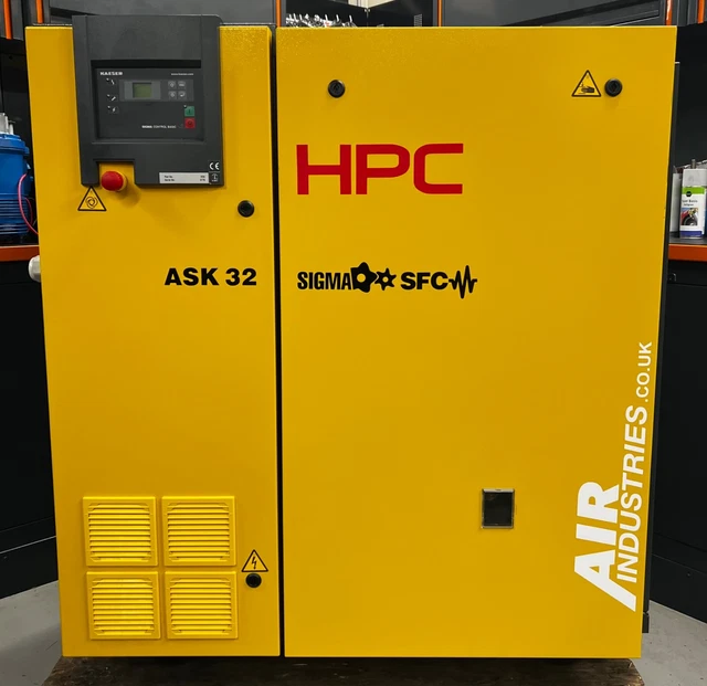 KAESER / HPC ASK32SFC Variable Speed Rotary Screw Compressor, 18.5Kw ...