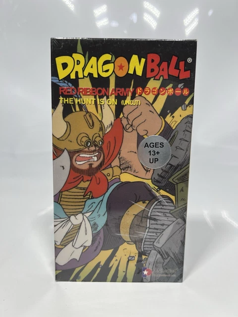 DRAGON BALL: RED Ribbon Army - The Hunt Is On (Uncut) VHS Tape Anime ...