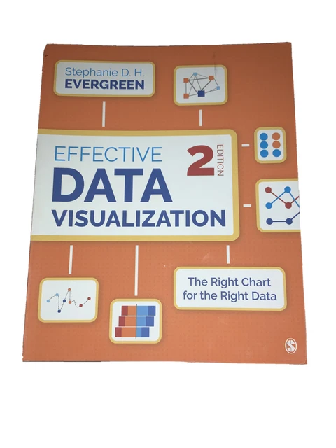 Effective Data Visualization The Right Chart For The Right Data Second Edition Eur 34 63