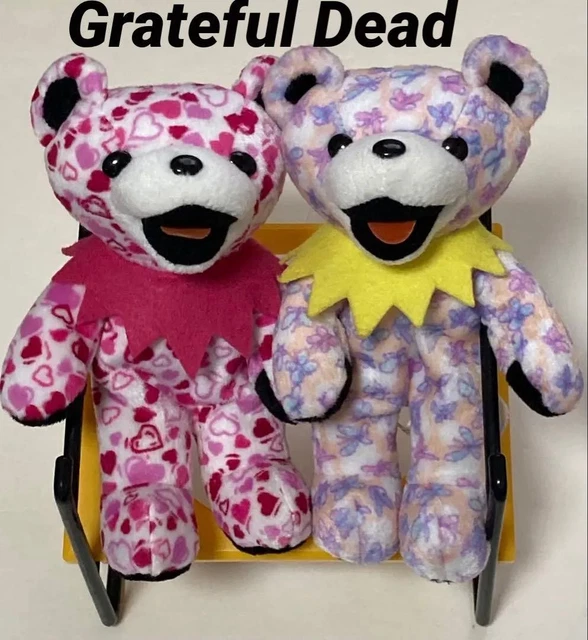 GRATEFUL DEAD BEAR Plush Toy Vintage Set Of 2 £29.34 - PicClick UK