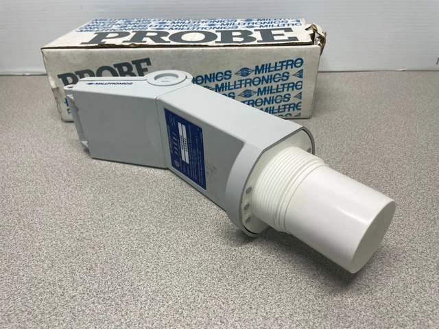 MILLTRONICS THE PROBE Ultrasonic Level Monitor Model PL-372 24VDC Power ...