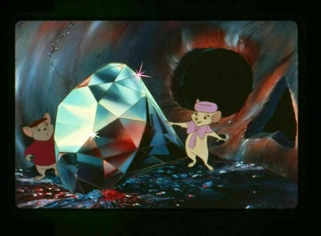 THE RESCUERS WALT Disney Animation characters diamond Original 35mm ...