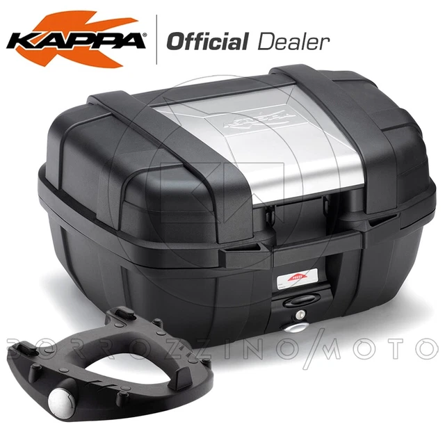 KIT TOP-CASE KAPPA Garda 52LT Piastra Monokey Kawasaki ER-6N ER-6F 650 ...