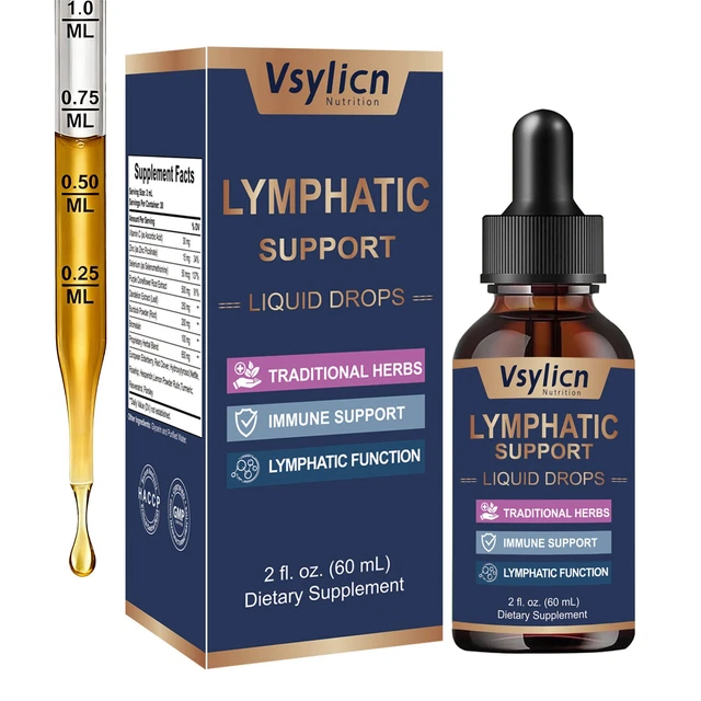 CLEANSE & DETOX: Lymph MD Herbal Drops for Lymphatic Health & Support £ ...