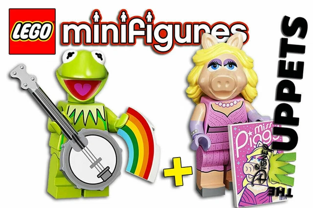 LEGO MINIFIGURES THE Muppets / Muppet Show #71033 - Kermit + Miss Piggy ...