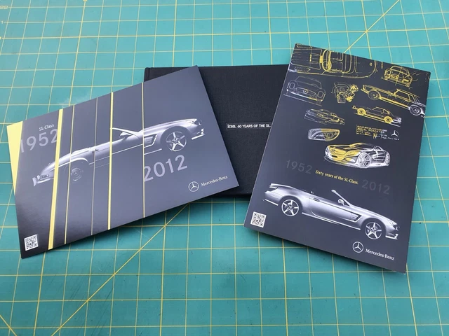 MERCEDES SL BROCHURE/BOOK 'Icon. 60 Years Of The SL'. A tribute to the ...