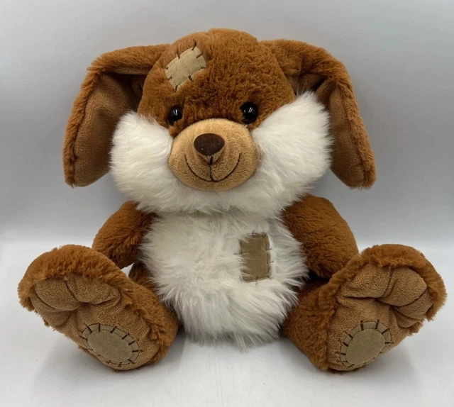 POSH PAWS RABBIT 12" 30cm Plush Soft Toy Bunny Cute Cuddly Patches Vgc ...