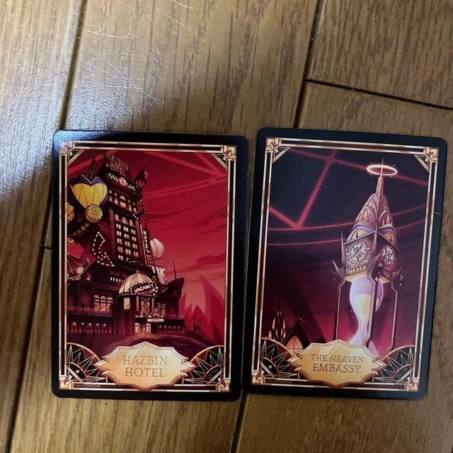 HAZBIN HOTEL TRADING Card Set HAZBIN HOTEL THE HEAVEN EMBASSY ...