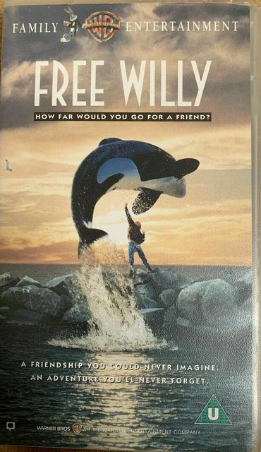 FREE WILLY VHS VIDEO 1994 £0.99 - PicClick UK