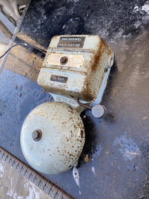 VINTAGE INDUSTRIAL FIRE Alarm Bell Gent Of Leicester - Interior ...