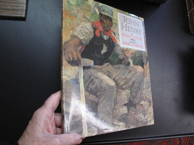 JULIUS LESTER FOLKLORE Noir JOHN HENRY 1994 1ère Signé par Auteur/Illus ...