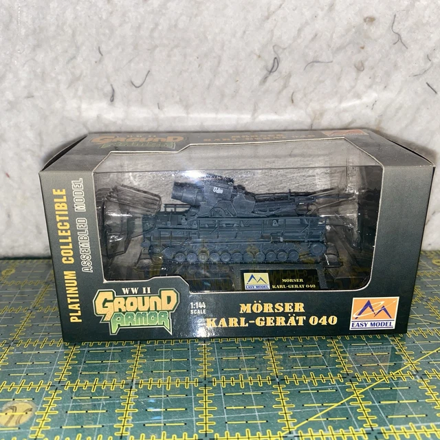 EASY MODEL GROUND Armor Ww2 German Morser Karl-Gerat "Odin" 1/144 Scale ...