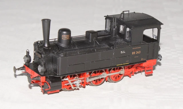 BRAWA 0600 DC H0, Tenderlokomotive T3 ,BR 89 343, defekt - Motor fest ...