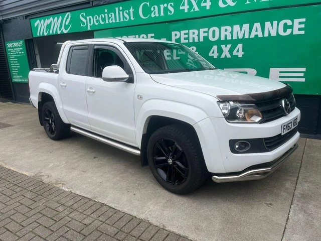 VOLKSWAGEN AMAROK 2.0 BiTDI BlueMotion Tech Highline White Auto Diesel 2013 £14,999.00 - PicClick UK