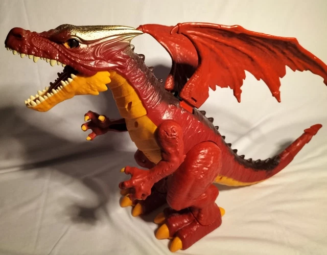 ZURU ROBO ALIVE Fire Breathing Battery-Powered Walking Roaring Red ...