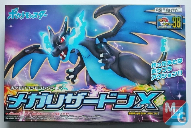 BANDAI POKEMON MEGA Charizard X Plamo Model Kit 36 EUR 34,91 - PicClick FR