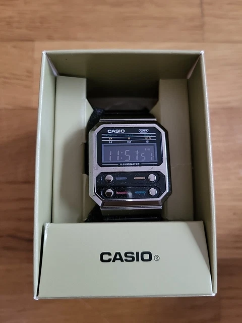 CASIO VINTAGE casio a100we-1aef noire EUR 69,00 - PicClick FR