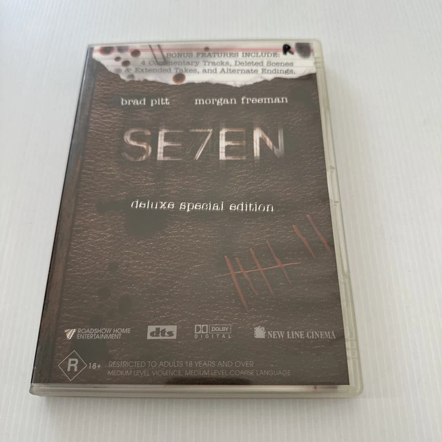 SE7EN (DELUXE SPECIAL Edition, DVD, 1995) Region 4 Free Postage $5.90 - PicClick AU