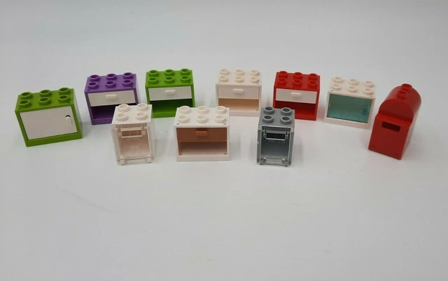 LEGO® CITY 20X Container 4532 Schränke Spinte Regal Briefkasten Friends ...
