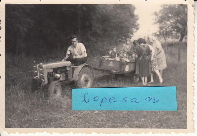 FOTO MINI TRAKTOR Trecker Lanz Fiat Lamborghini Hanomag Ural Ernte ...