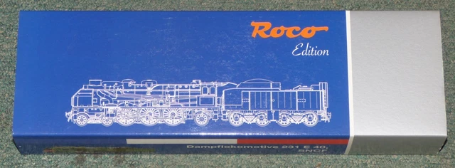 ROCO 73078 SNCF Class 231E Steam Locomotive, Green Livery, Era III £365 ...