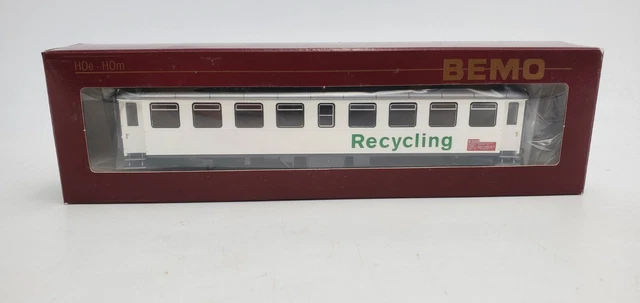 BEMO 3260 148 Personenwagen RhB B 2228 A&M Jahreswagen für H0e - H0m EUR 49,90 - PicClick DE