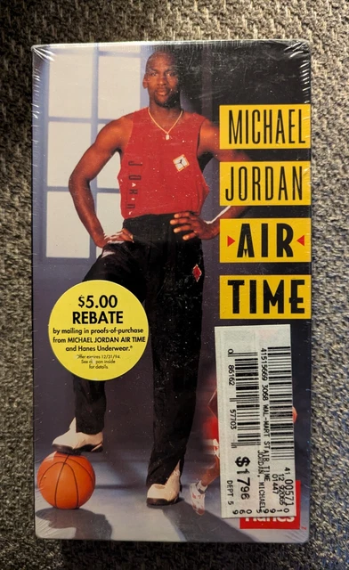 MICHAEL JORDAN AIR Time VHS Brand New Factory Sealed 1993 £14.06 ...