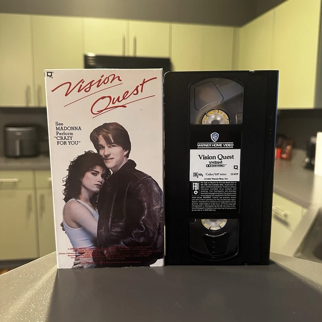VISION QUEST (VHS) 80s Sports Drama Vhs Cult Classic £8.96 - PicClick UK