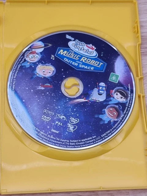 LITTLE EINSTEINS THE Music Robot From Outer Space DVD Region 4 PAL $129 ...