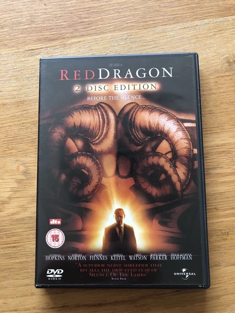 RED DRAGON DVD 2003 two disc set Hopkins Norton Fiennes Watson £3.00 ...