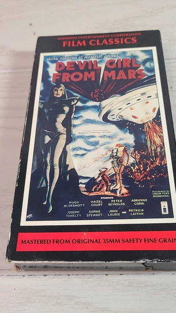 DEVIL GIRL FROM Mars (VHS) B&W 1955 Sci-Fi VHS Diamond Entertainment Corp £11.47 - PicClick UK