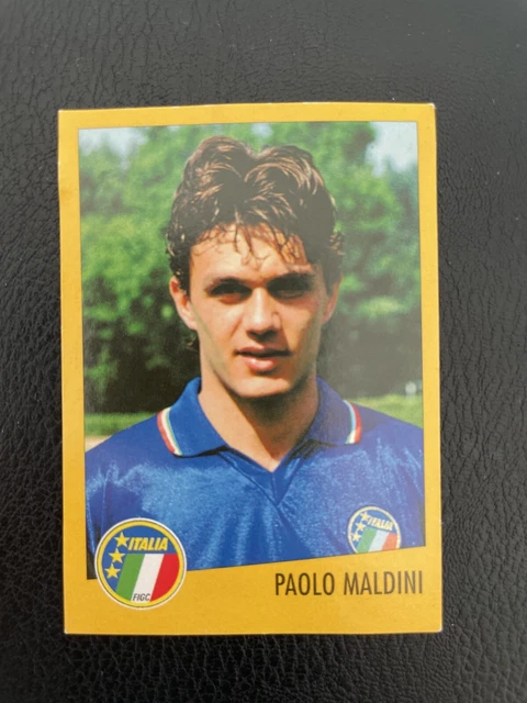 FIGURINA CALCIATORI MERLIN - Paolo Maldini # 38 AZZURRI CON IP ITALIA 1982 1998 EUR 3,99 ...