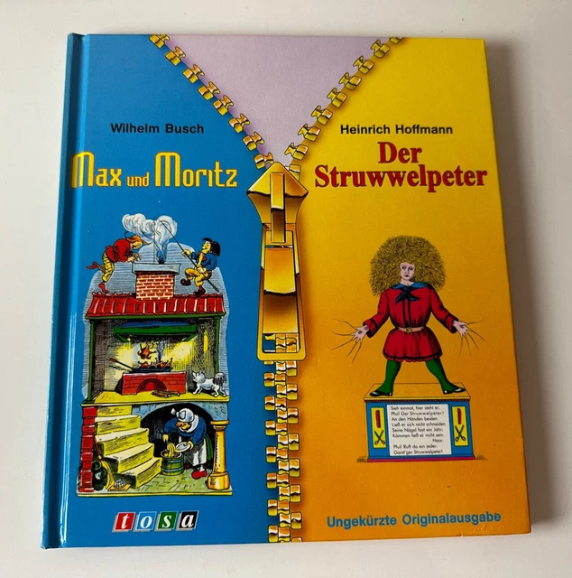 BUCH WILHELM BUSCH Max und Moritz + Der Struwwelpeter ungekürzte ...