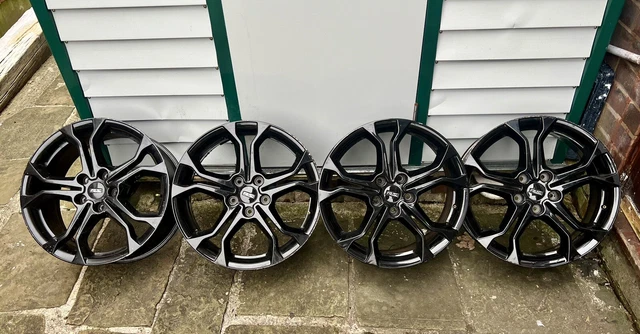 RENAULT CLIO RS 18 Inch Alloy Wheels 7.5J ET55 5x114.3 Black Genuine ...