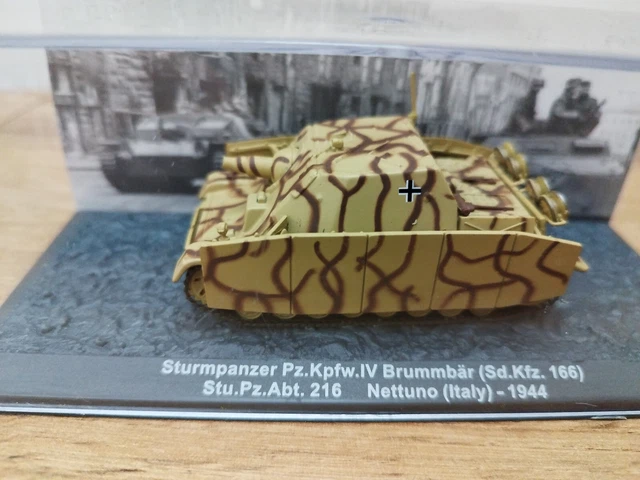 DE AGOSTINI, STURMPANZER Pz.Kpfw.IV Brummbär, 1:72, WW2, Panzer ""20 ...
