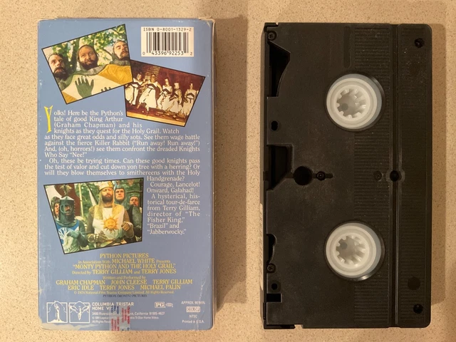 MONTY PYTHON AND the Holy Grail (VHS, 1991) John Cleese £4.48 - PicClick UK