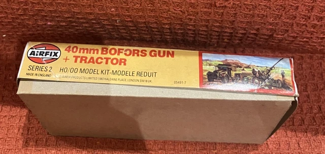 AIRFIX 02314 BOFORS 40mm Gun & Tractor 1:72 Vintage £19.44 - PicClick UK